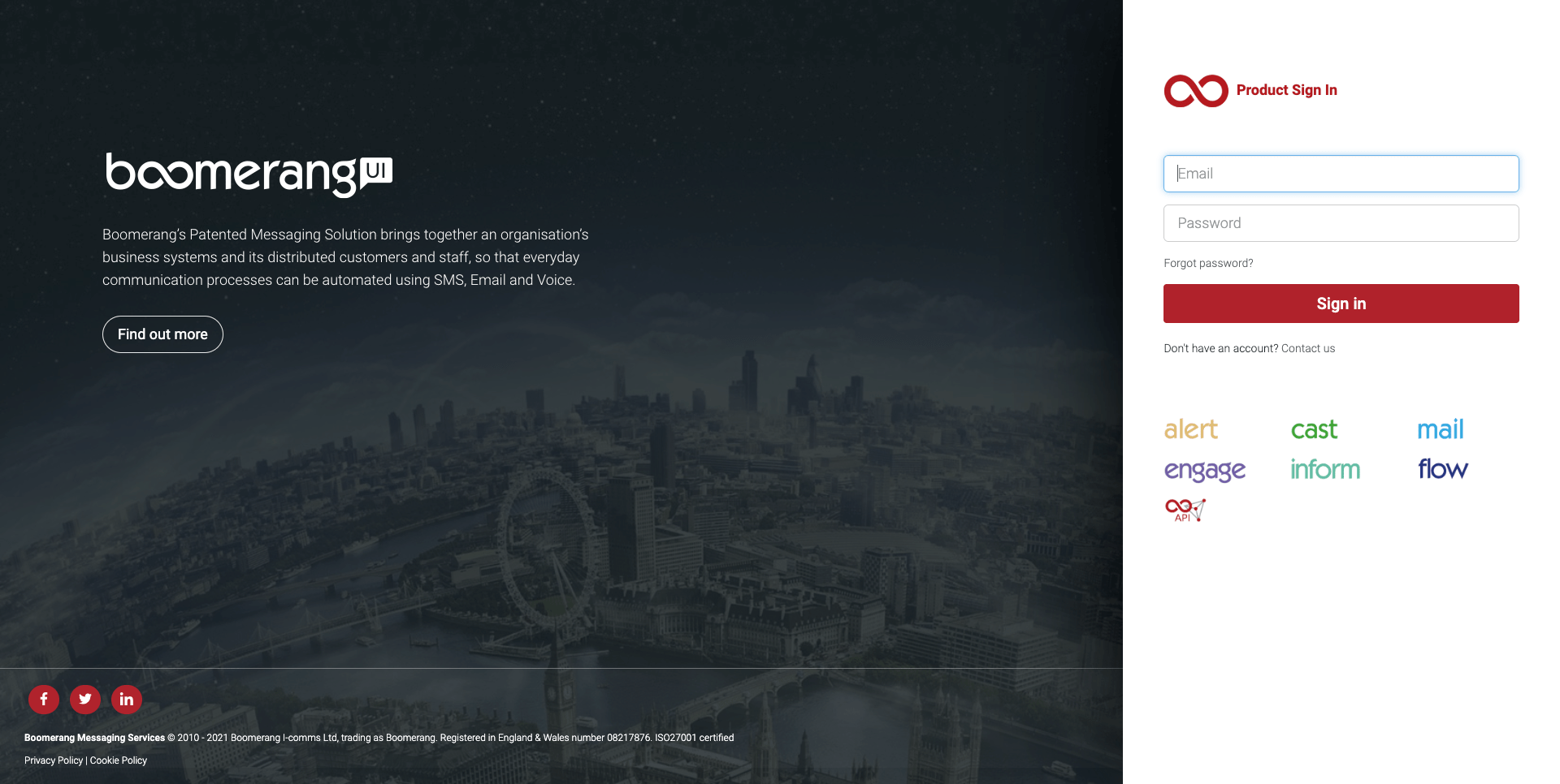 Boomerang UI - Boomerang Messaging